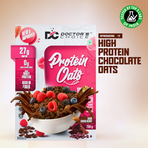 Doctor's Choice Protein Oats 375 GM