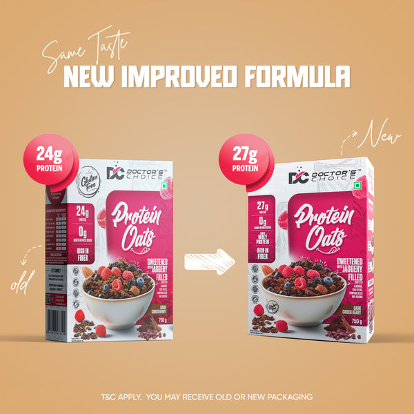 Doctor's Choice Protein Oats 375 GM